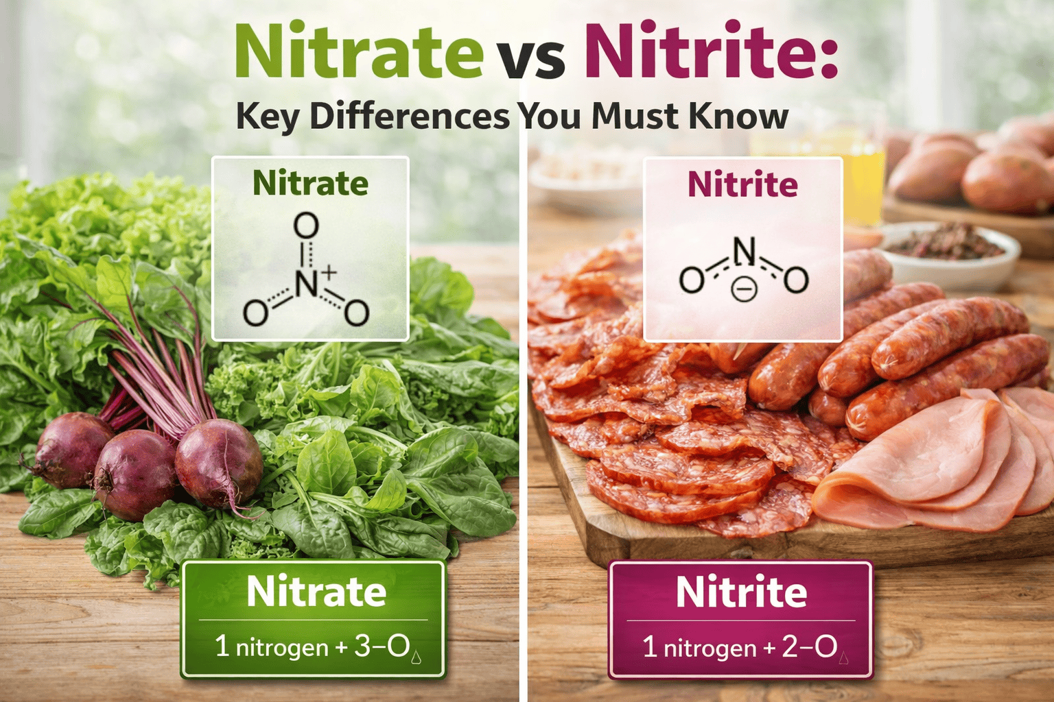 Nitrate vs Nitrite: Key Differences You Must Know – Beet It US